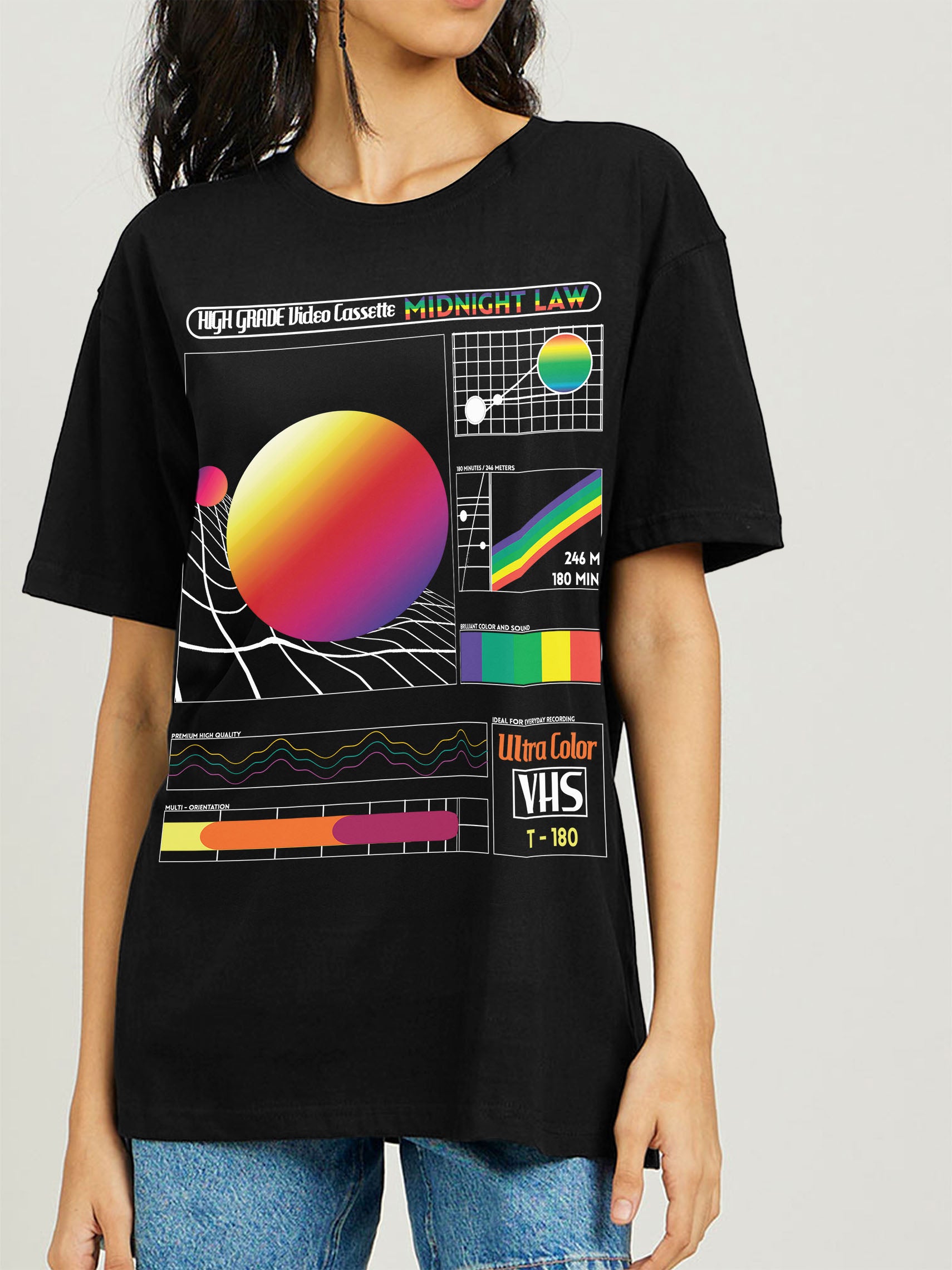 VHS T-Shirt - Midnight LAW India