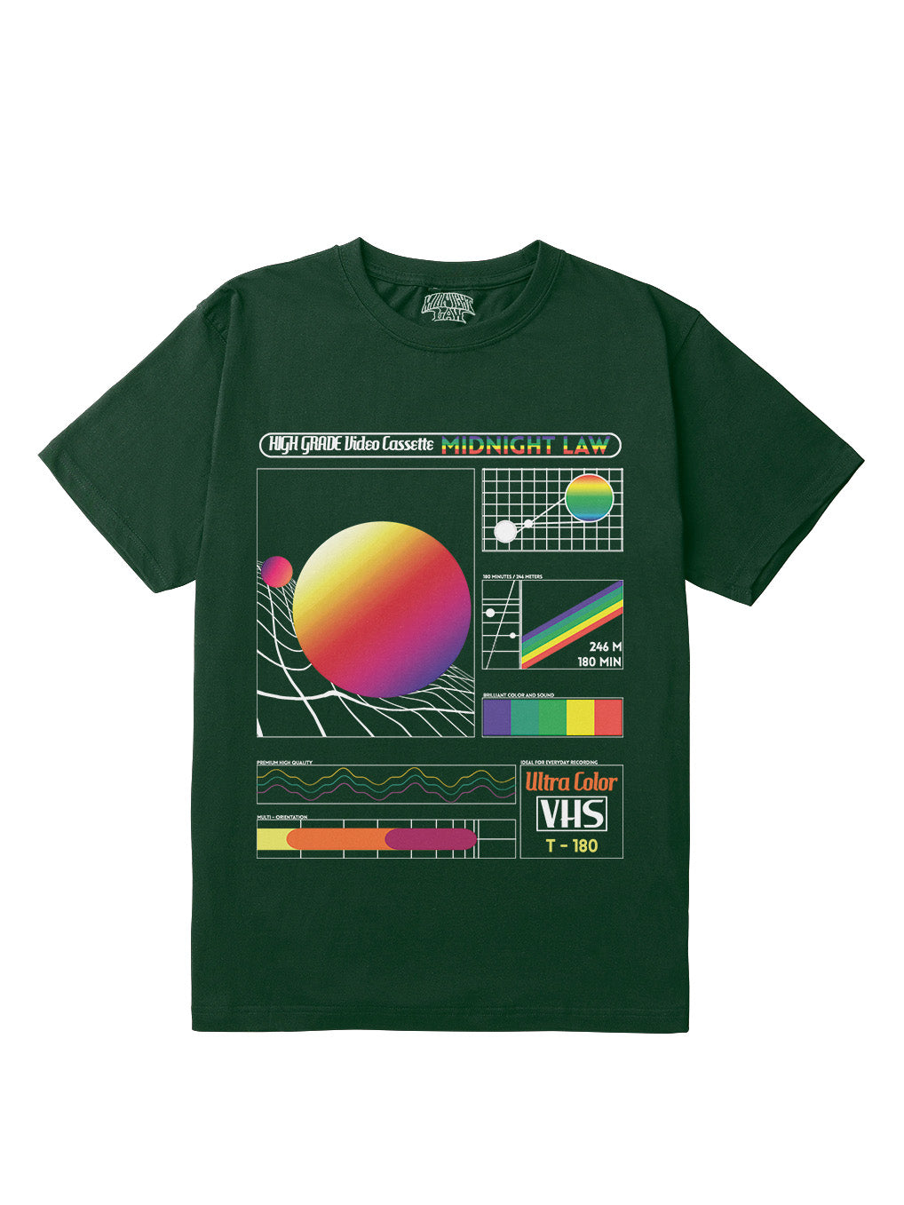VHS T-Shirt - Midnight LAW India