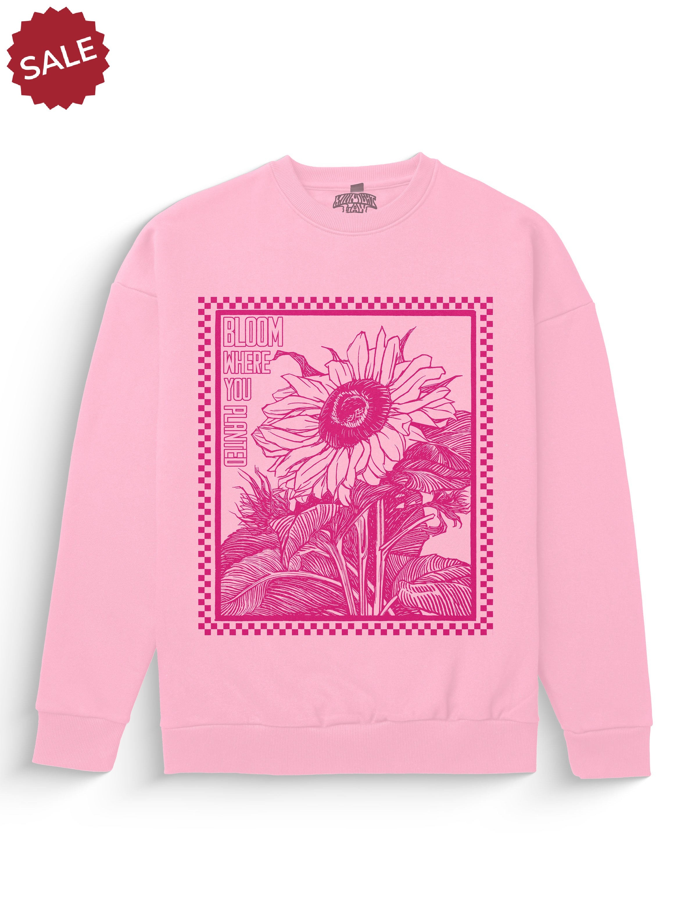 Bloom Heavyweight Sweatshirt [Unisex] - 400 GSM - Midnight LAW India