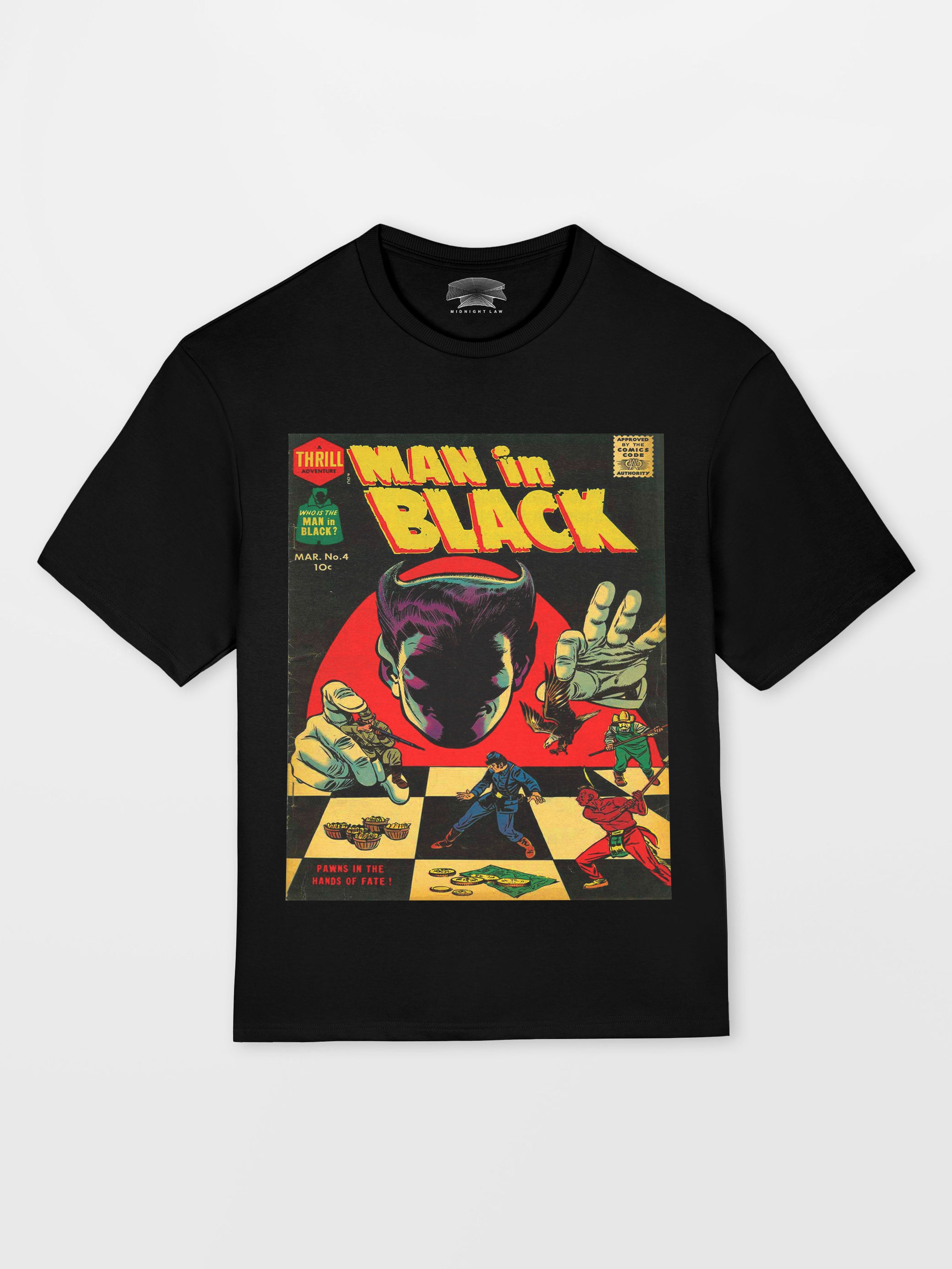 Astounding Stories Heavyweight Oversized T-Shirt [Unisex] - 280 GSM - Midnight LAW India