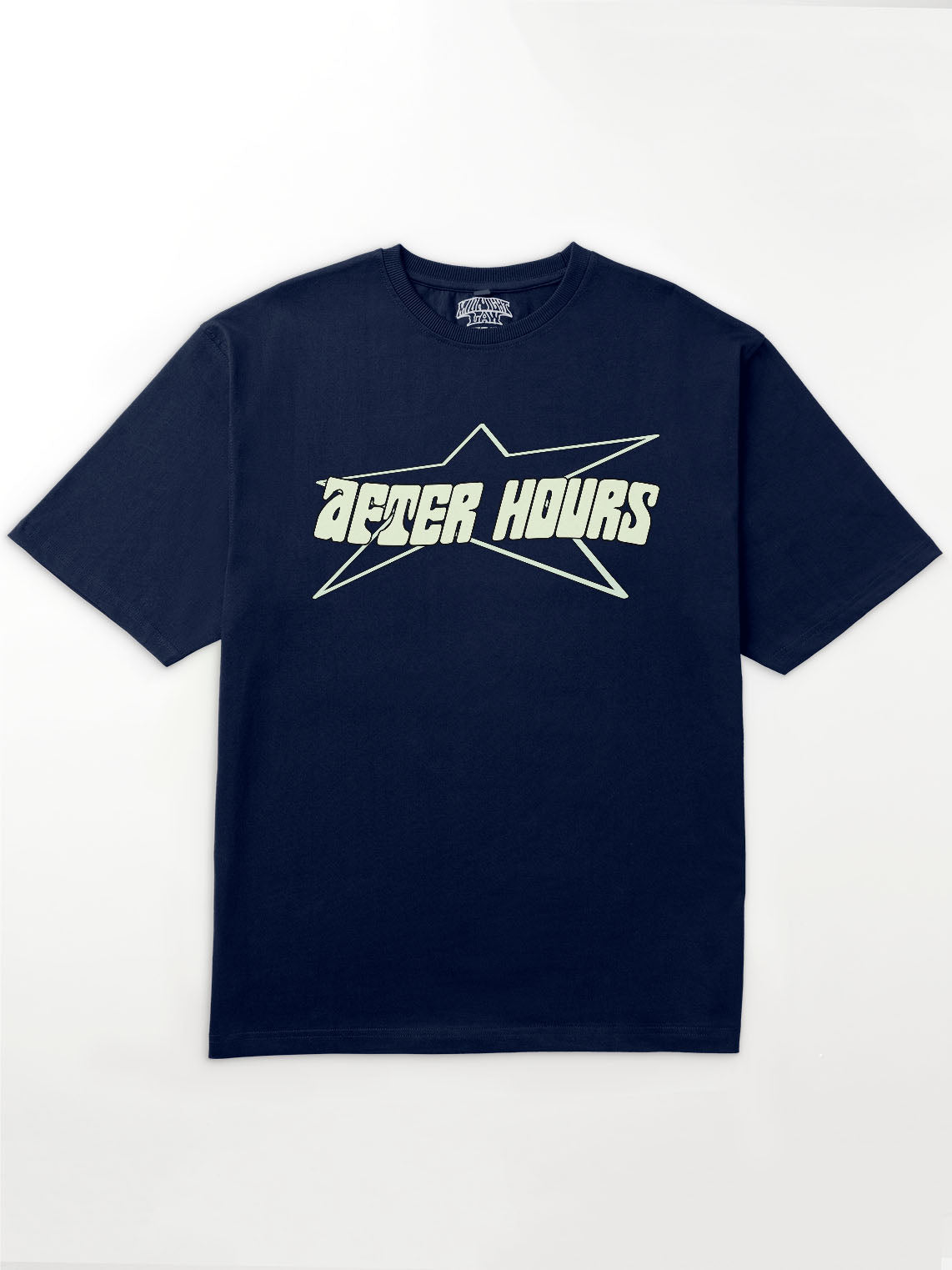 After Hours Oversized T-Shirt | Midnight LAW India